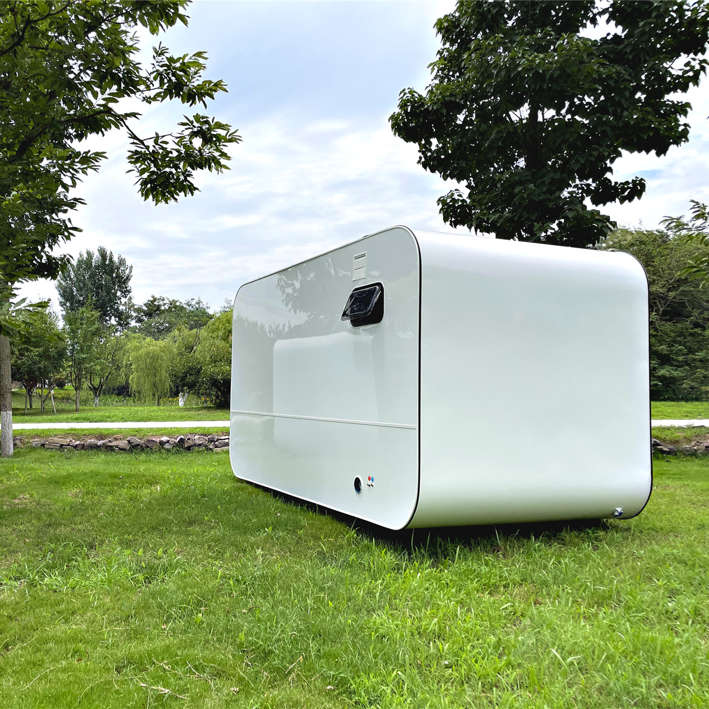 Bastone Prefab Tiny Cube with Washroom 13ft – Chery Industrial Canada