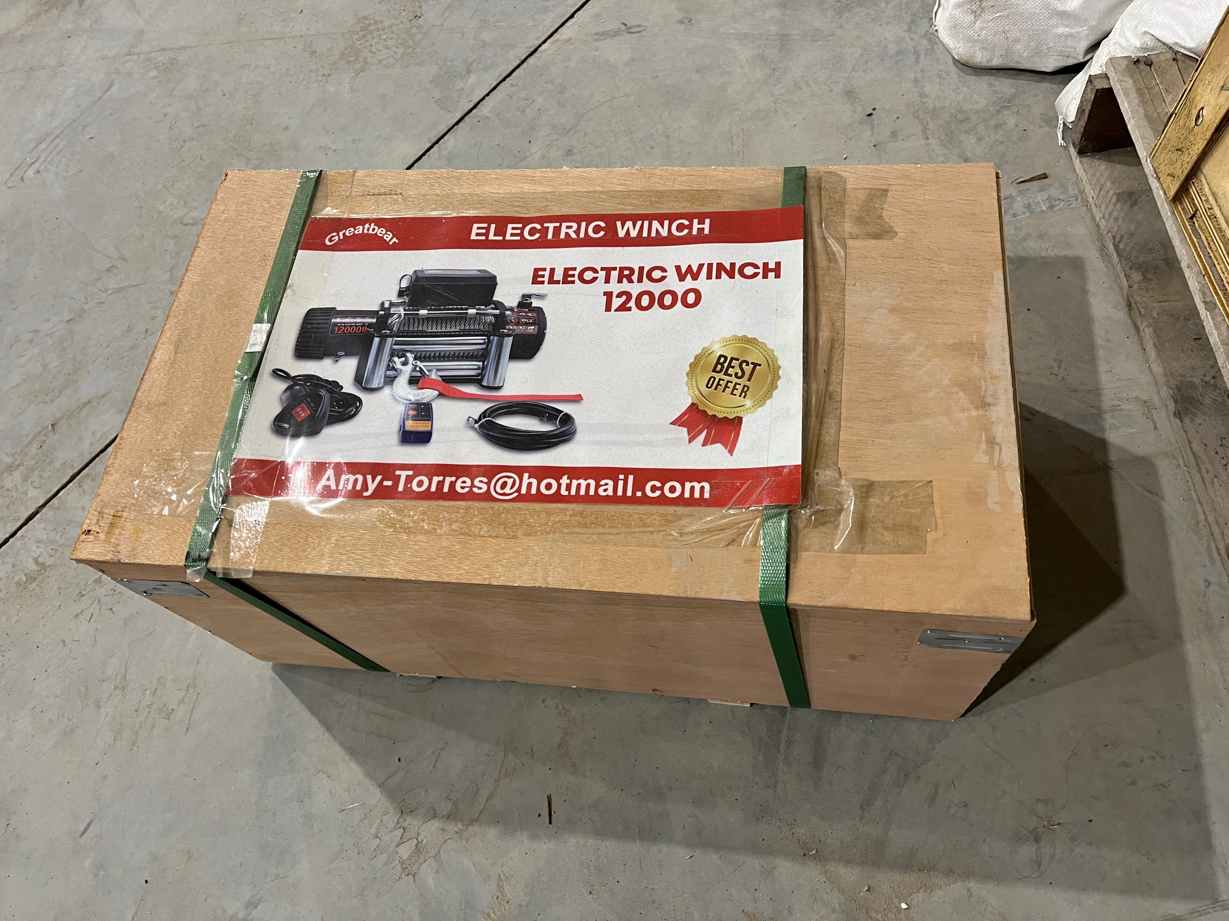 Greatbear Electric Winch 12000 lbs – Chery Industrial Canada